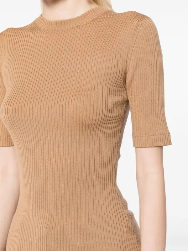 Khaite The Ange Rib-knit Top