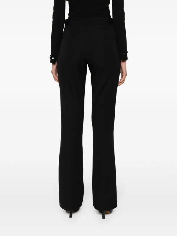 Balmain Twill Flared Trousers