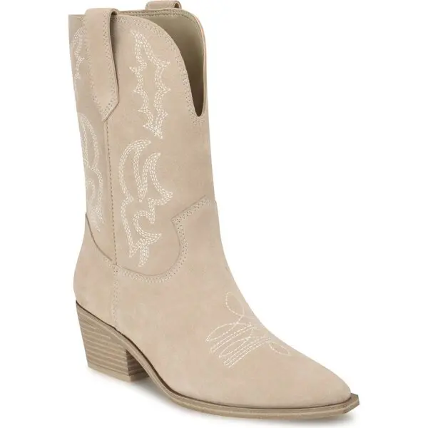 Nine West Pointed Toe Western Boots