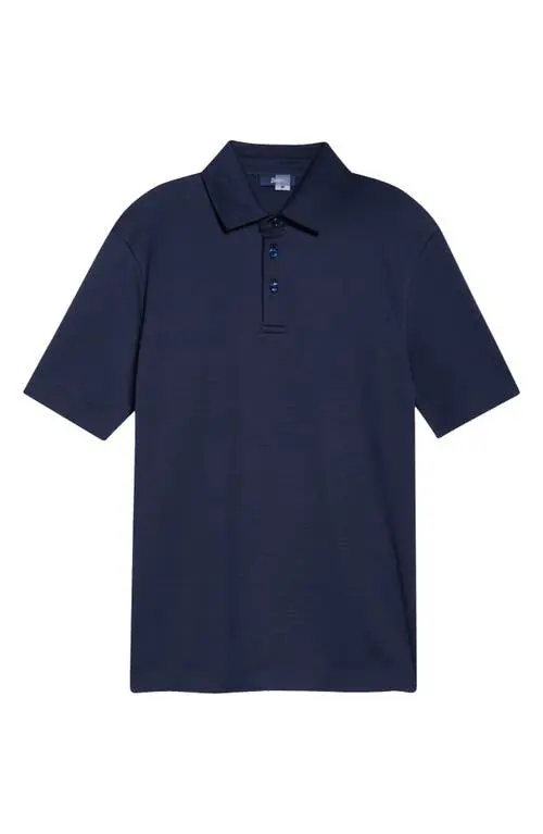 Herno Cotton Jersey Polo - Navy