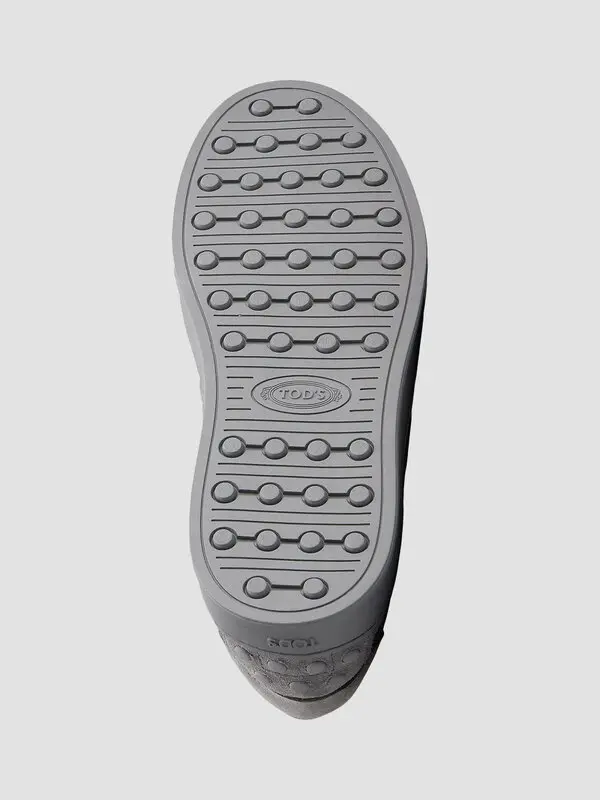 TOD'S Suede Low-top Sneakers - Grey