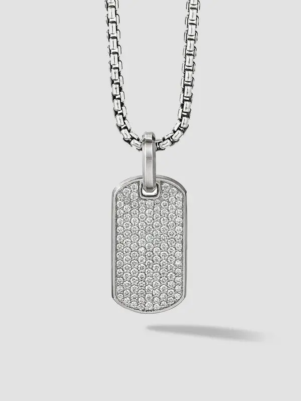 David Yurman Chevron Tag - Diamond