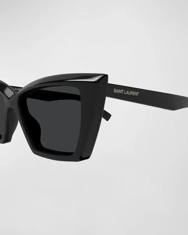 Saint Laurent Sl 657 Cat-eye Sunglasses - Black
