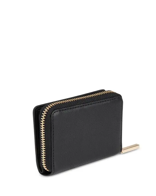 Whistles Koa Compact Wallet - Black