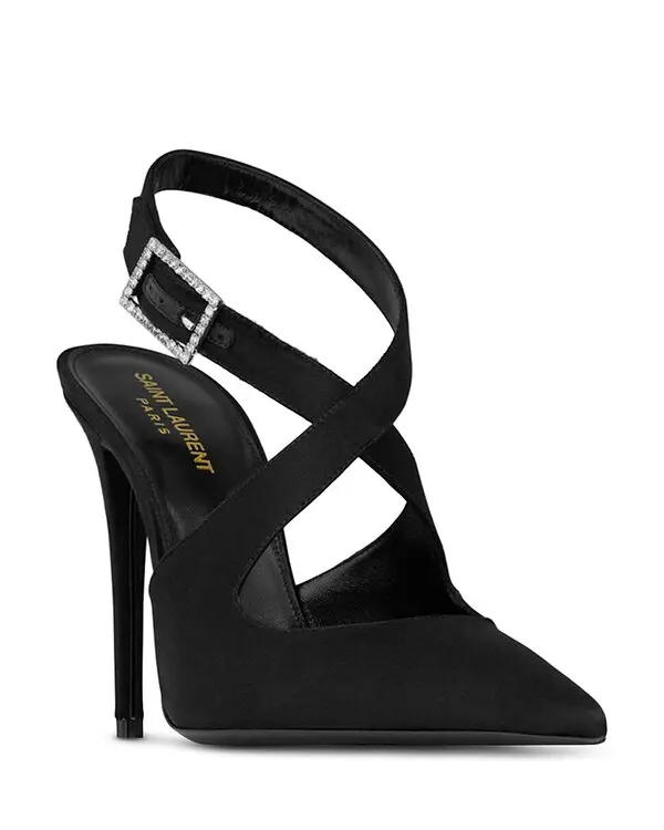 Saint Laurent Spontini Slingback Pumps