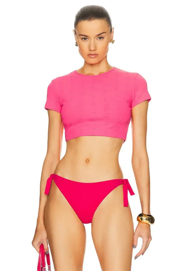 Chanel Cropped T-shirt