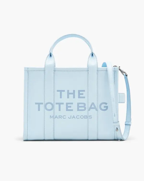 Marc Jacobs The Leather Tote Bag - Cloud Blue