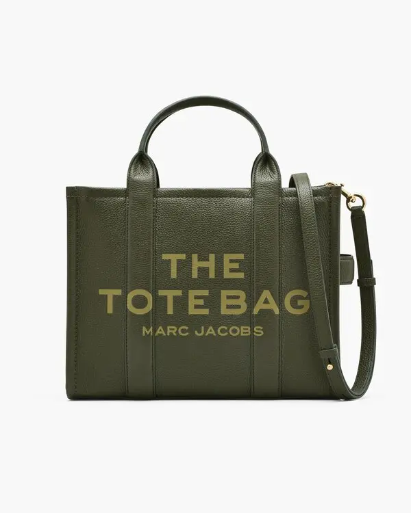 Marc Jacobs The Leather Tote Bag - Forest