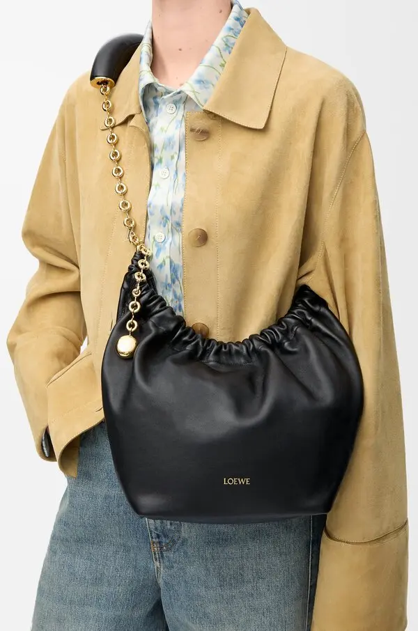 Loewe Small Squeeze Bag - Black