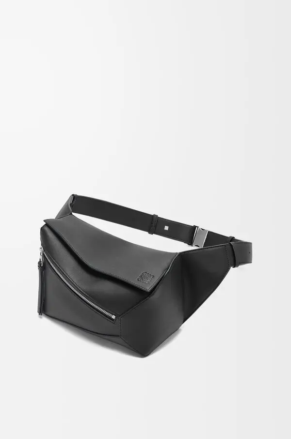 Loewe Luxury Puzzle Belt Bag - Black