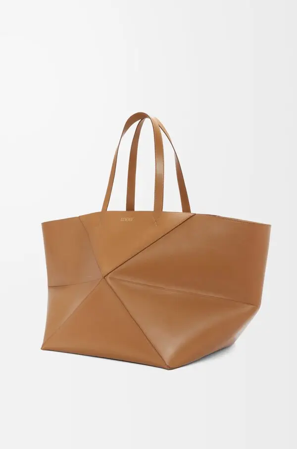 Loewe Xxl Puzzle Fold Tote - Oak