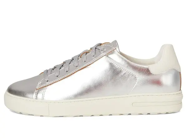 BIRKENSTOCK Bend Leather Sneakers - Silver