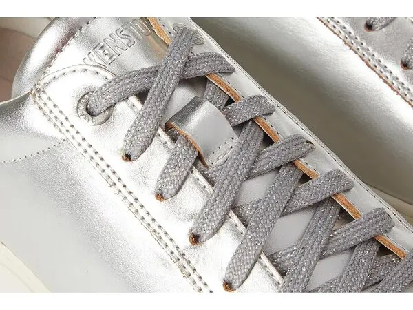 BIRKENSTOCK Bend Leather Sneakers - Silver