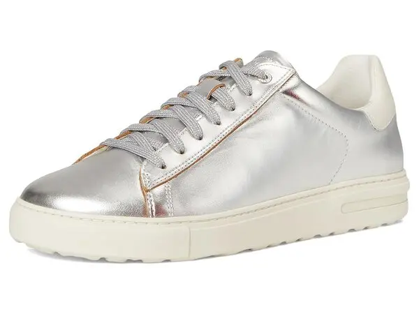 BIRKENSTOCK Bend Leather Sneakers - Silver