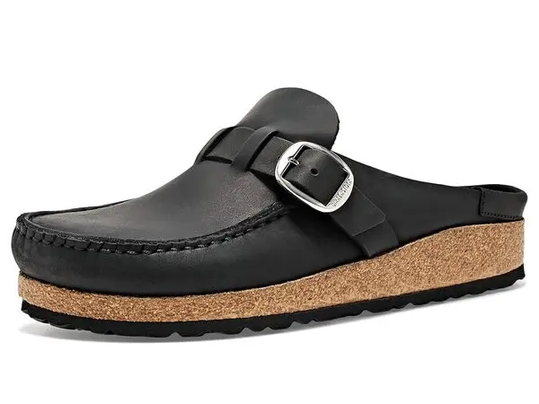 BIRKENSTOCK Buckley Clog Oiled Leather - Ebony