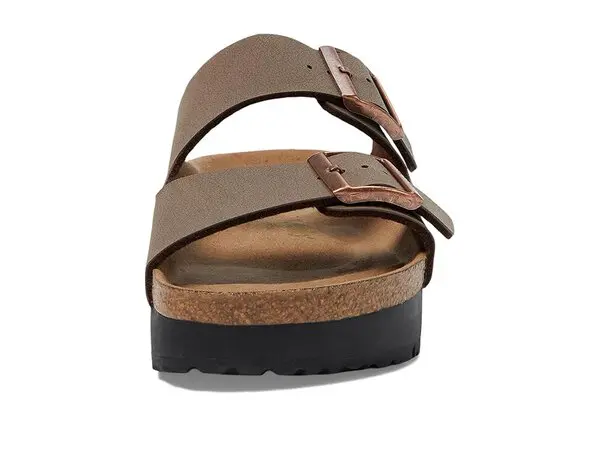 BIRKENSTOCK Papillio Arizona Platform Sandal Vegan - Brown
