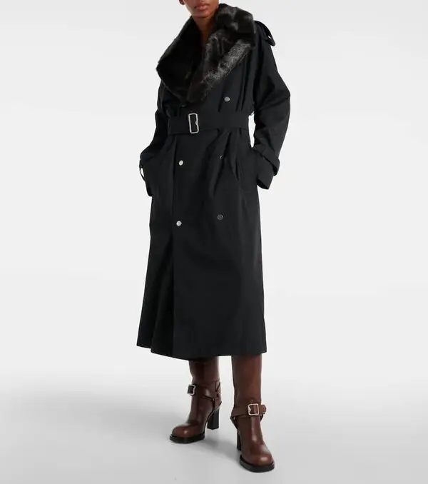 Burberry 100 Leather Knee-high Boots - Brown