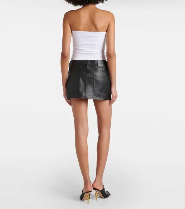 Wardrobe.NYC Jersey Tube Top - White