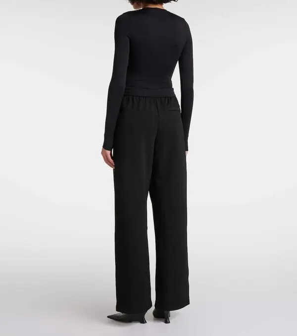 Wardrobe.NYC Jersey Top - Black