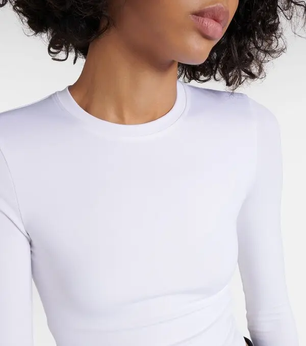 Wardrobe.NYC Jersey Top - White