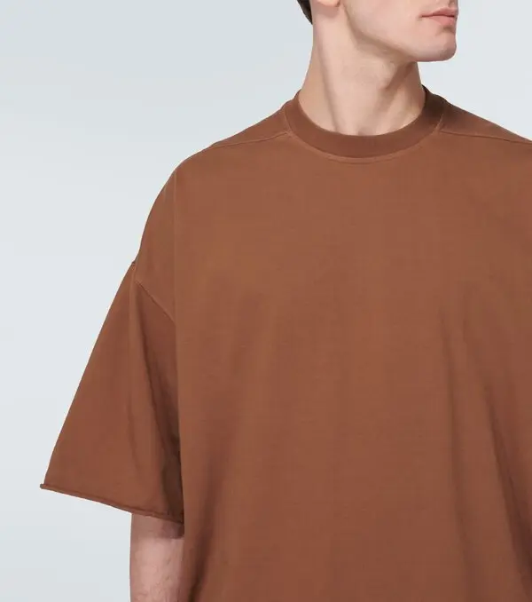 Rick Owens Tommy Cotton Jersey T-shirt - Brown