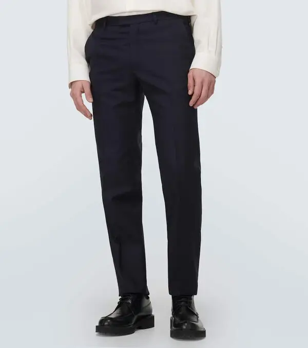 Dries Van Noten Single-breasted Wool Suit