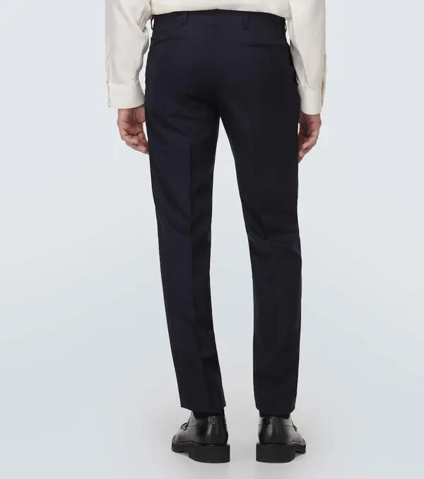 Dries Van Noten Single-breasted Wool Suit