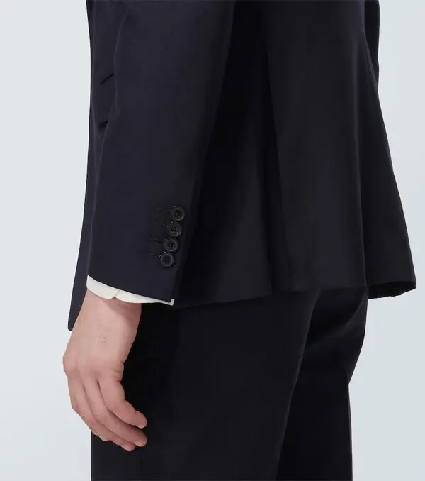 Dries Van Noten Single-breasted Wool Suit