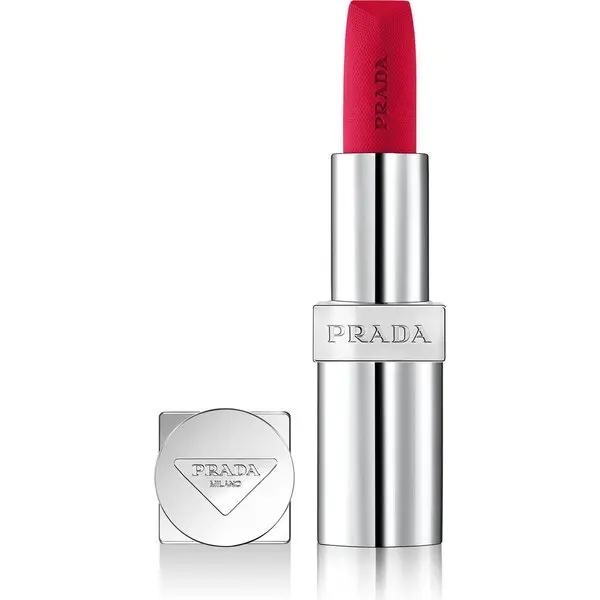 Prada Monochrome Soft Matte Refillable Lipstick - P156 Candy - Hot Pink