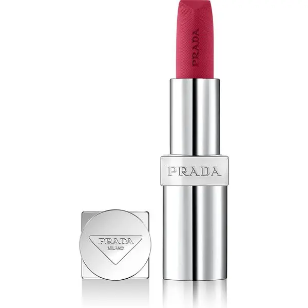 Prada Monochrome Soft Matte Refillable Lipstick - P157 Pourpre - Bright Pink