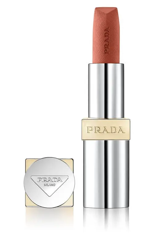 Prada Monochrome Hyper Matte Refillable Lipstick - B05 Fauve - Soft Red-brown