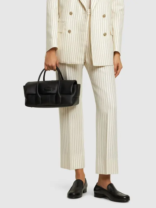 TOD'S Small Di Reverse Flap Leather Bag