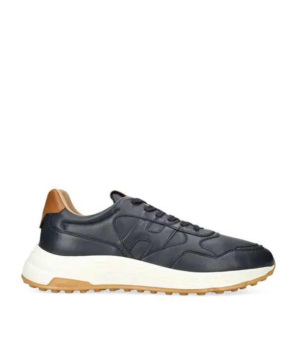 Hogan Leather Hyperlight Sneakers - Navy