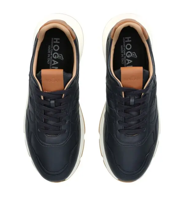 Hogan Leather Hyperlight Sneakers