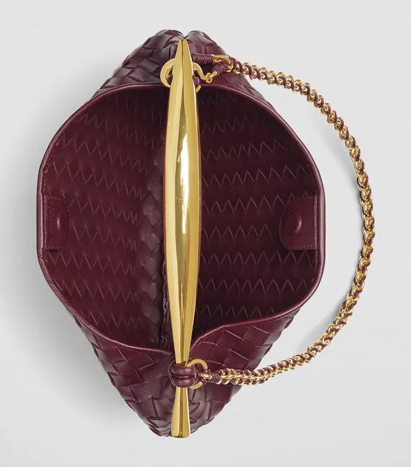 Bottega Veneta Small Leather Sardine Top-handle Bag - Red