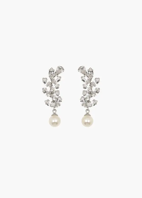 JENNIFER BEHR Verla Earrings - Crystal