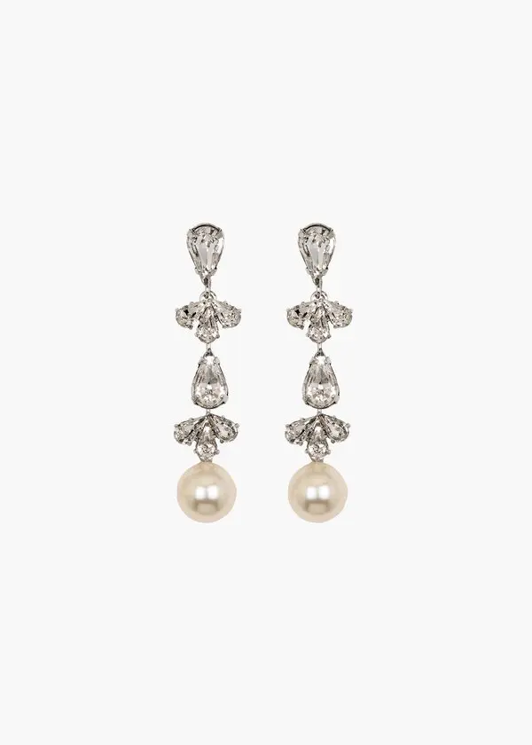 JENNIFER BEHR Betta Earrings - Crystal