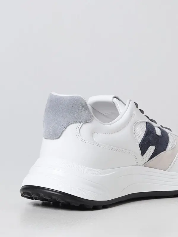 Hogan Hyperlight Leather Sneakers - White