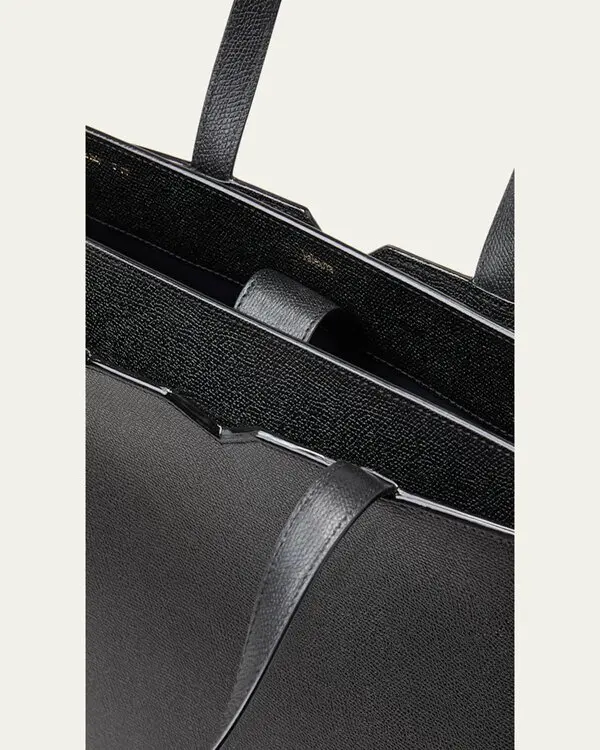 VALEXTRA V-line Tote Bag