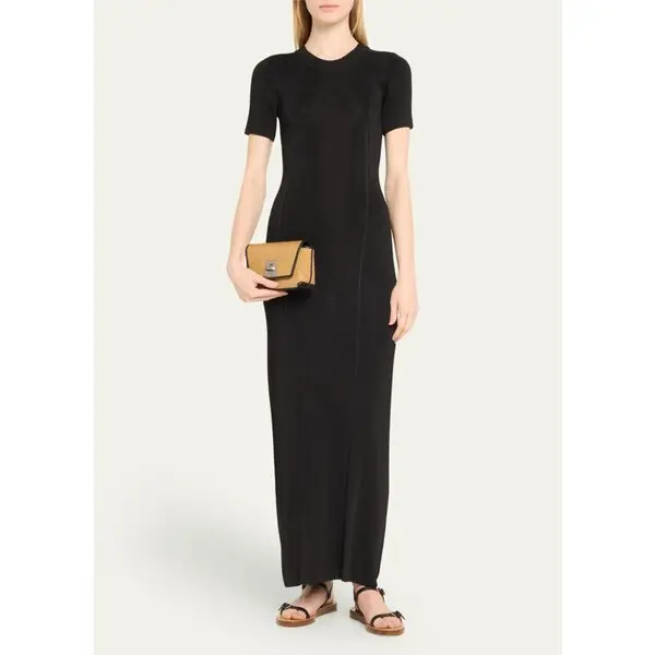 Akris Anouk Little Day Raffia Shoulder Bag