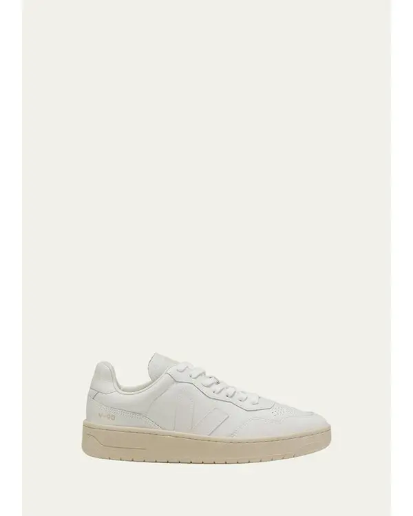 VEJA V-90 Bicolor Low-top Sneakers - White