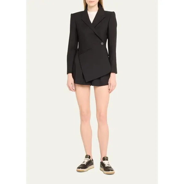 Prada Leather Low-top Sneakers - Nero