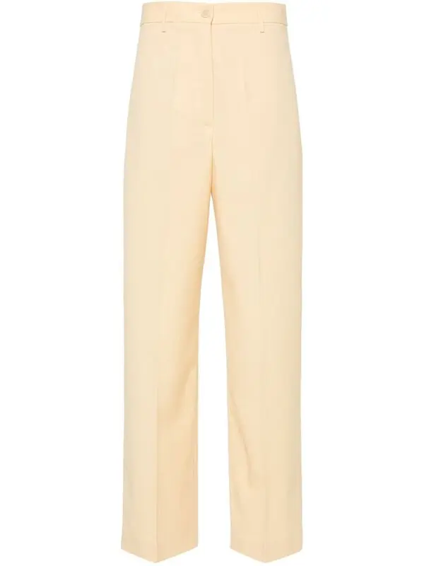 Fabiana Filippi Straight-leg Trousers - Yellow