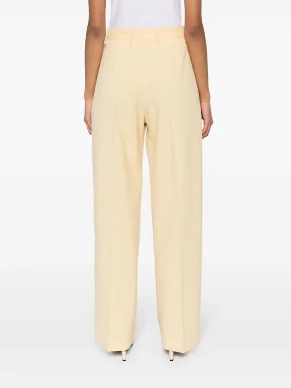 Fabiana Filippi Straight-leg Trousers - Yellow