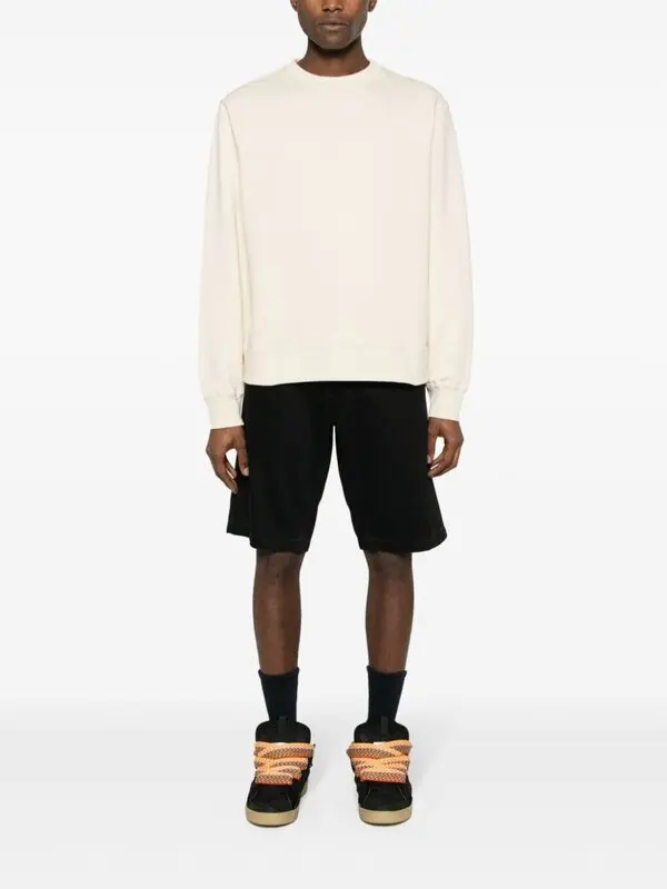 Gcds Logo-embroidered Cotton Sweatshirt