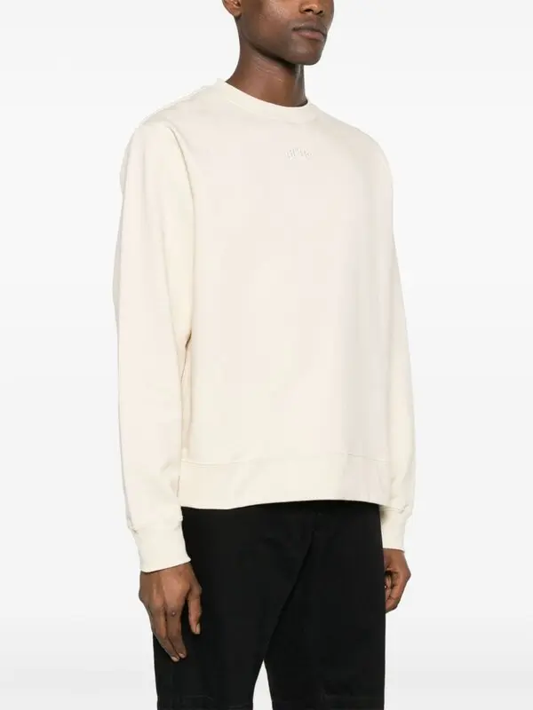Gcds Logo-embroidered Cotton Sweatshirt