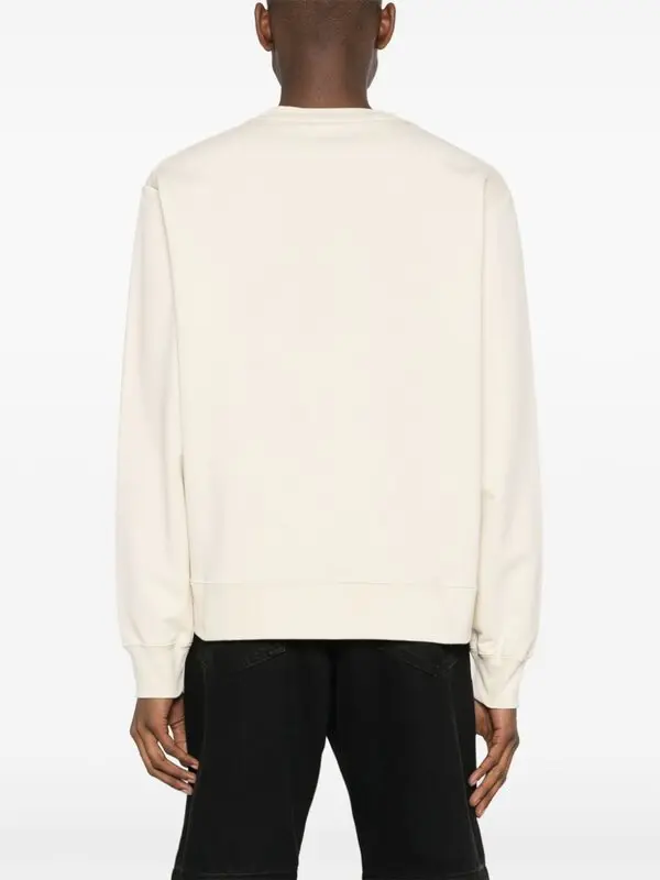 Gcds Logo-embroidered Cotton Sweatshirt