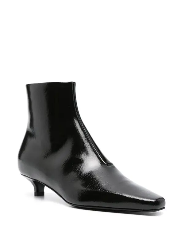 TOTEME The Patent Slim 40mm Ankle Boots