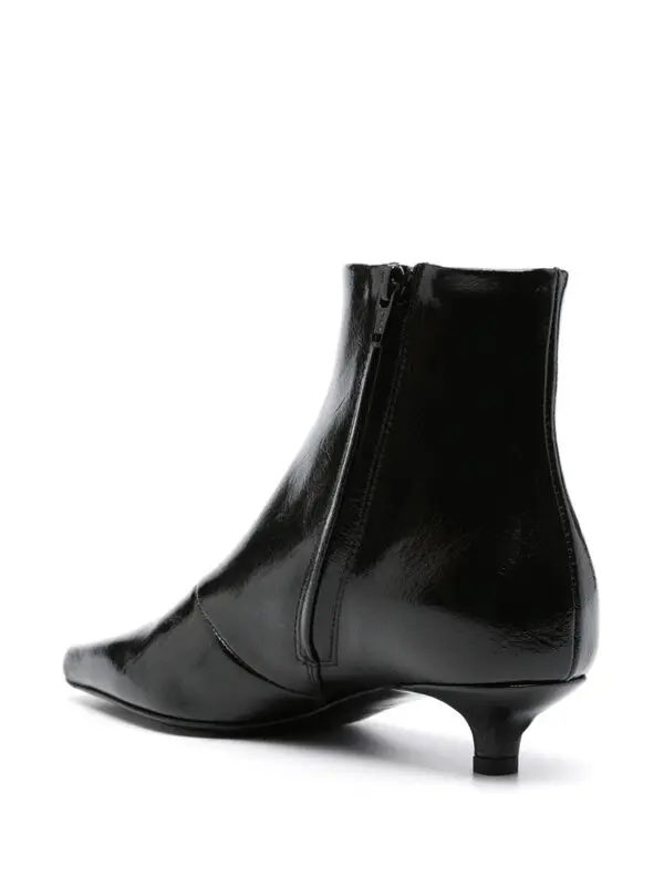 TOTEME The Patent Slim 40mm Ankle Boots