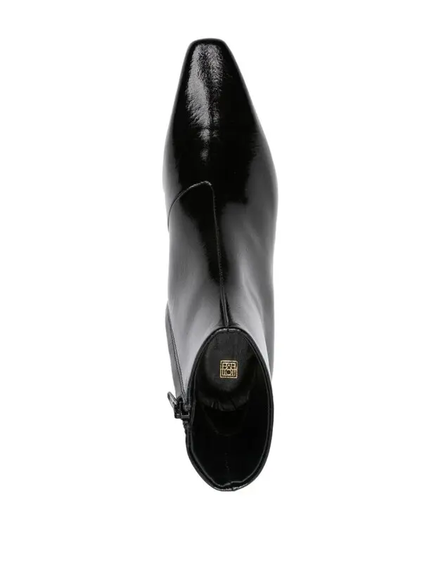 TOTEME The Patent Slim 40mm Ankle Boots